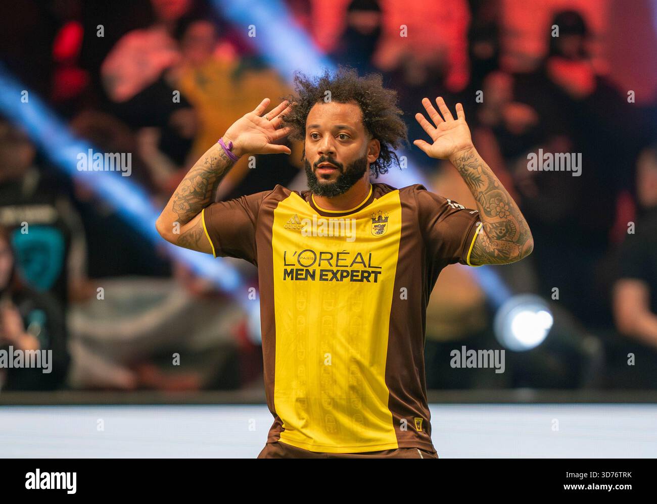 Marcelo (former soccer player from Real Madrid) with Loreal (L OREAL ...