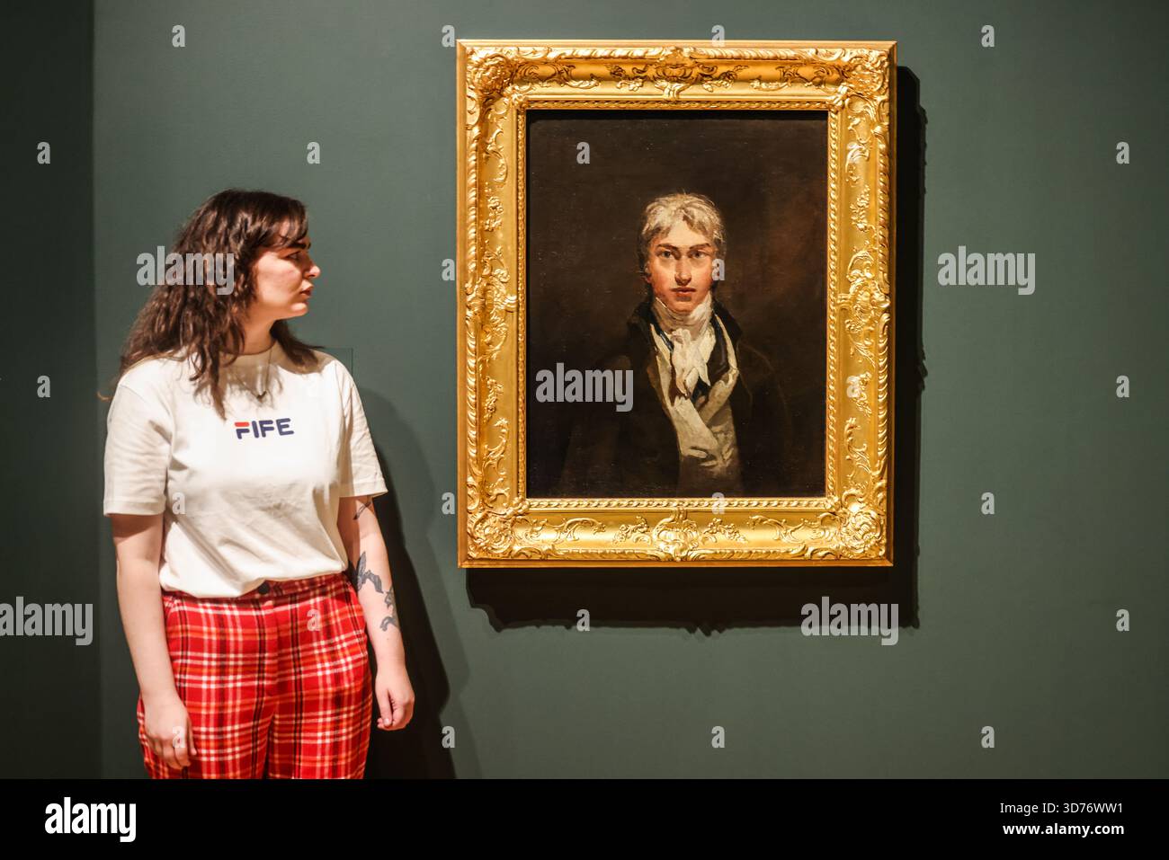 tate Britain London UK 24 Nov 2025 William Trner ,Self PortraitTwo of ...