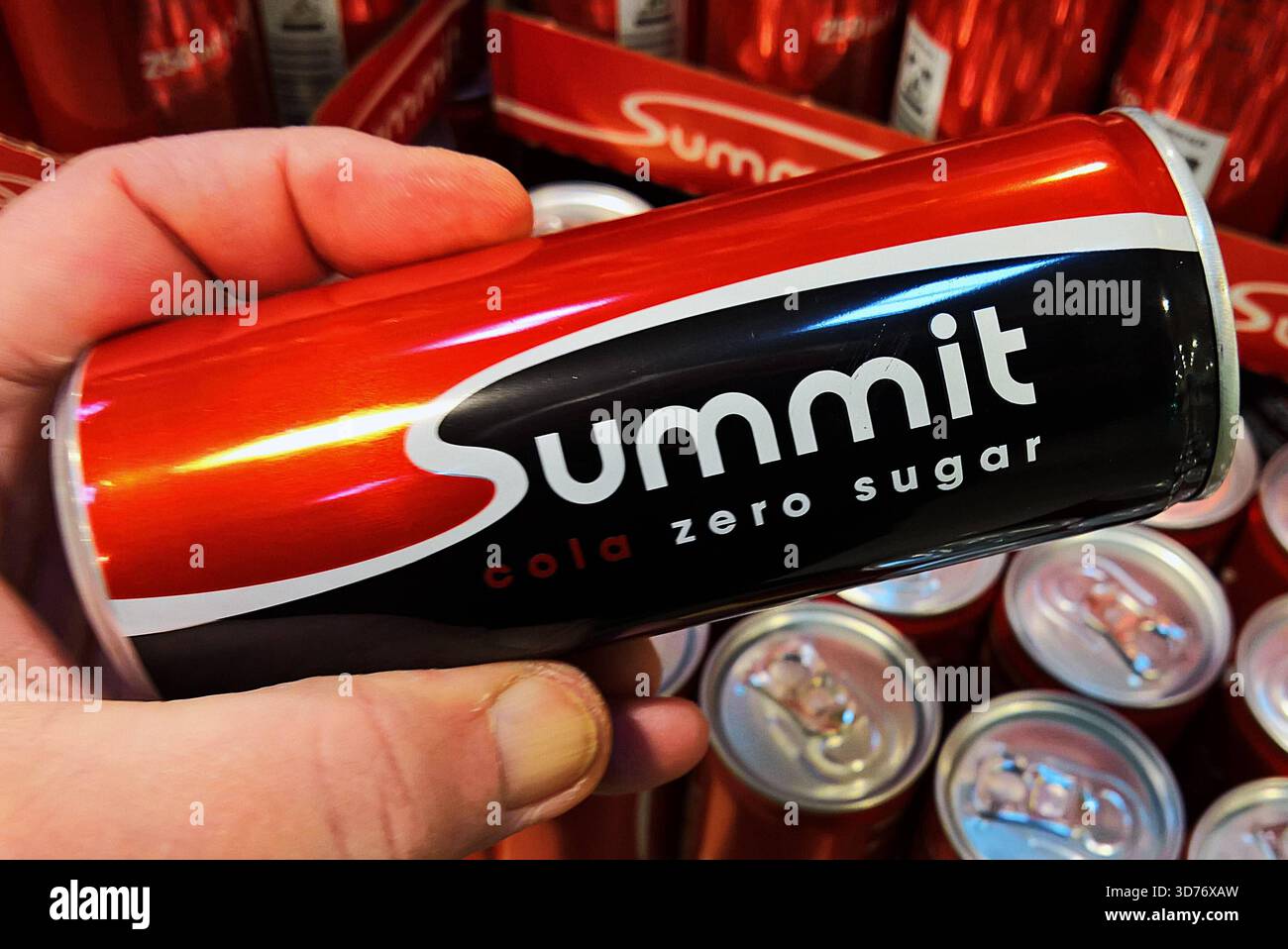 Summit Cola Zero, Getränke-Dose - im Vertrieb von United Soft Drinks ...
