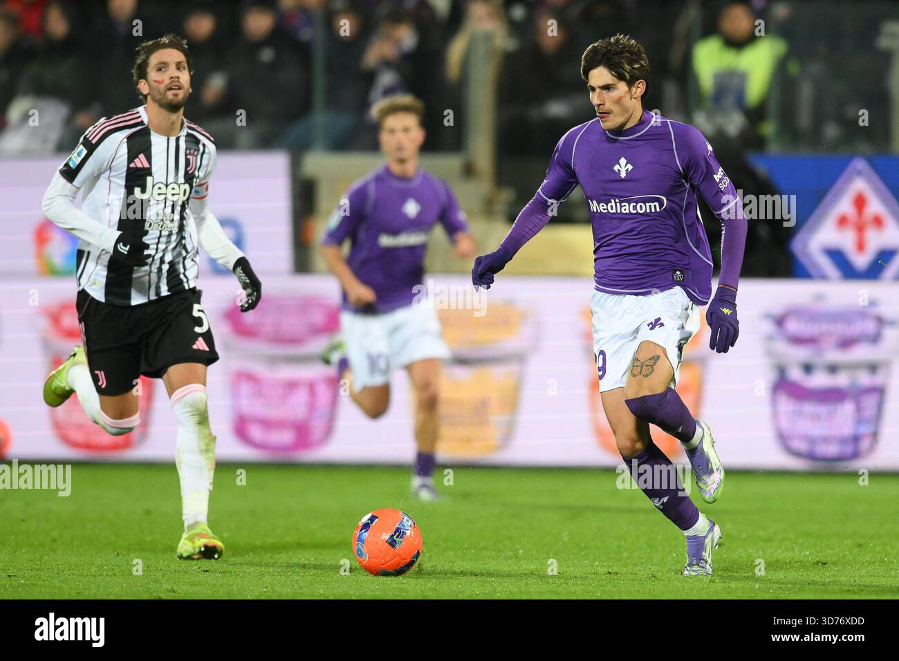 Artemio Franchi Stadium, Florence, Italy - Niccolo Fortini of AC ...