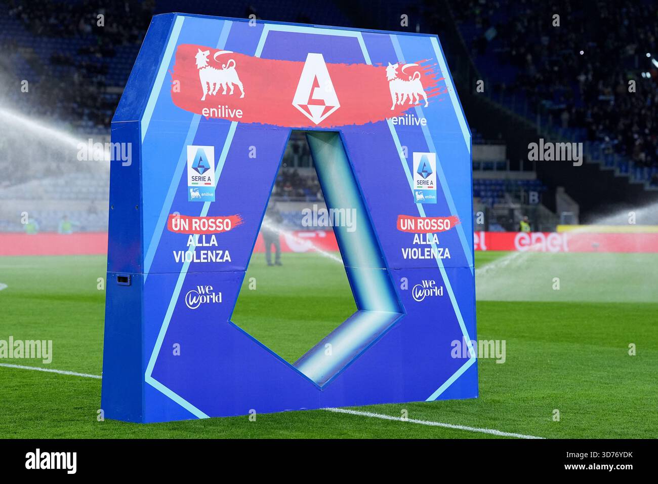Totem during the Serie A EniLive soccer match between Lazio and Lecce ...