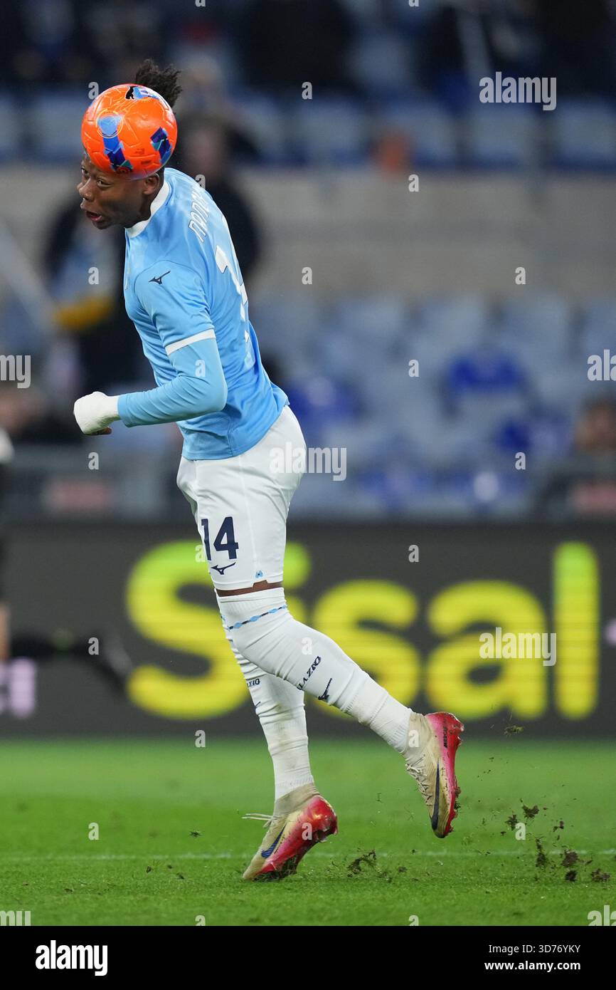 Lazio’s Tijjani Noslin during the Serie A EniLive soccer match between ...