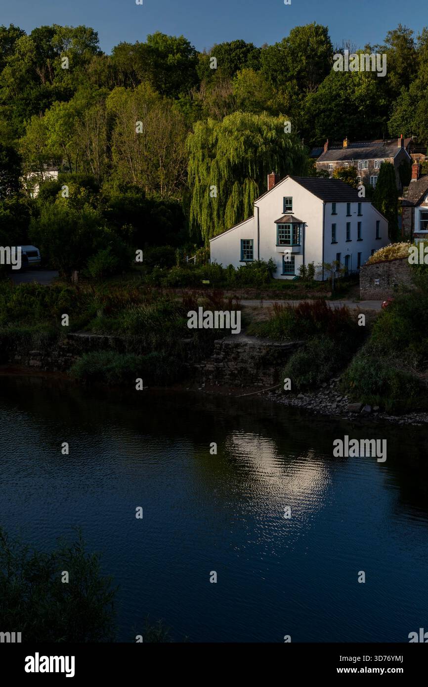 Brockweir, a historic village on the River Wye, evolved from a medieval ...