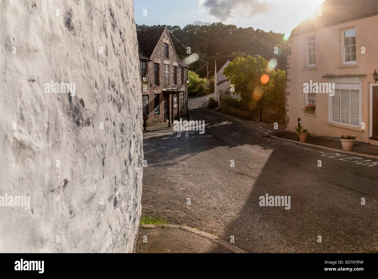 Brockweir, a historic village on the River Wye, evolved from a medieval ...