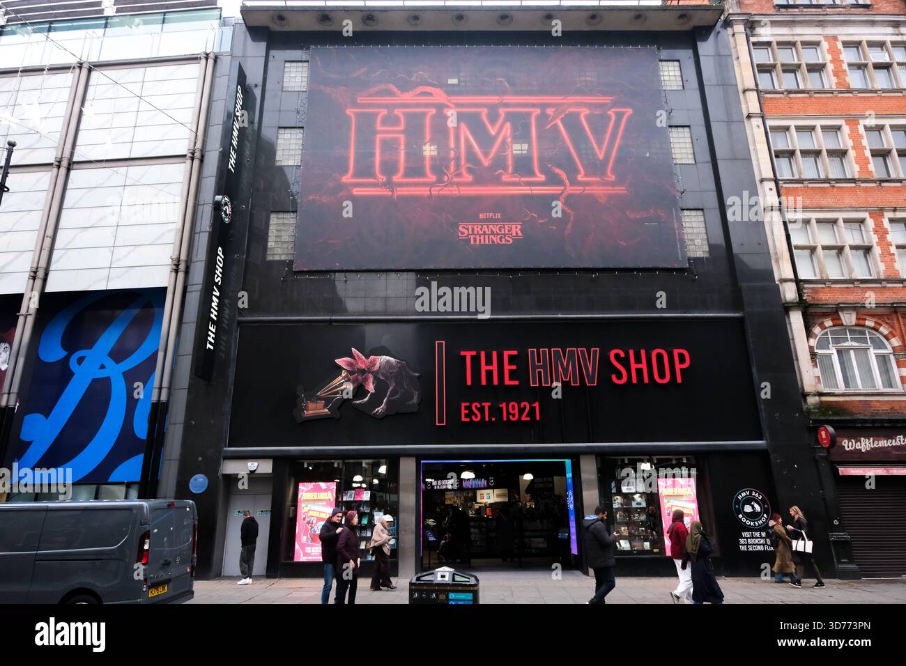 Oxford Street, London, UK. 24th Nov 2025. Stranger Things Season 5, HMV ...