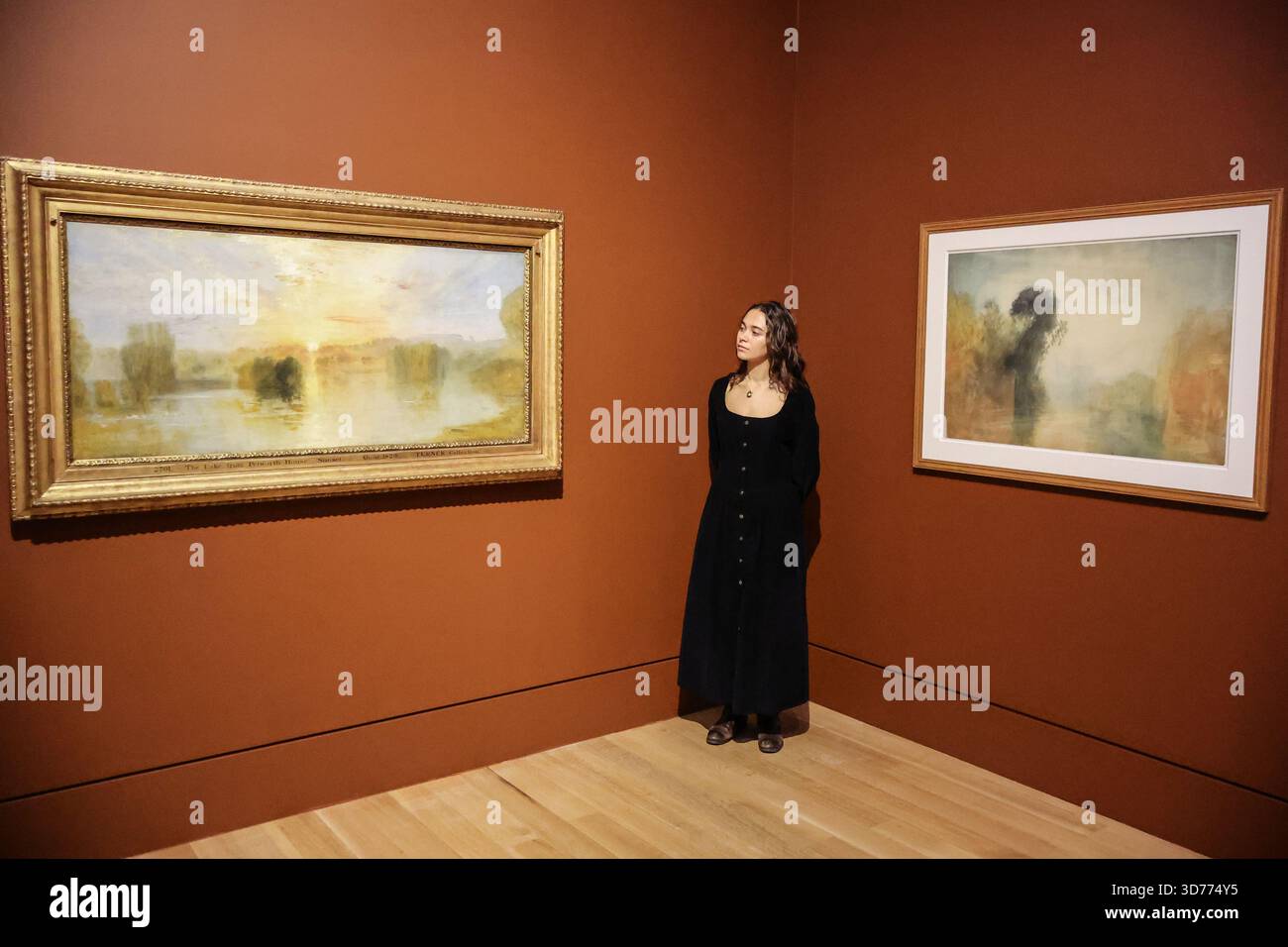 tate Britain London UK 24 Nov 2025 Two of Britain's greatest go head to ...