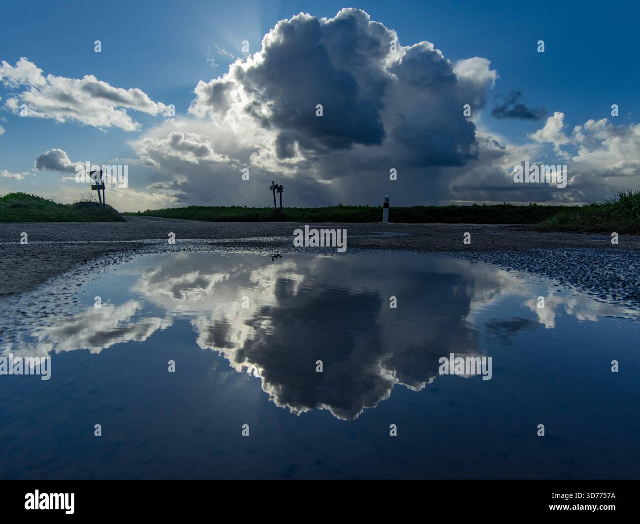 Sleet weather in Normandy, France on November 20, 2025. Photo by Mario ...