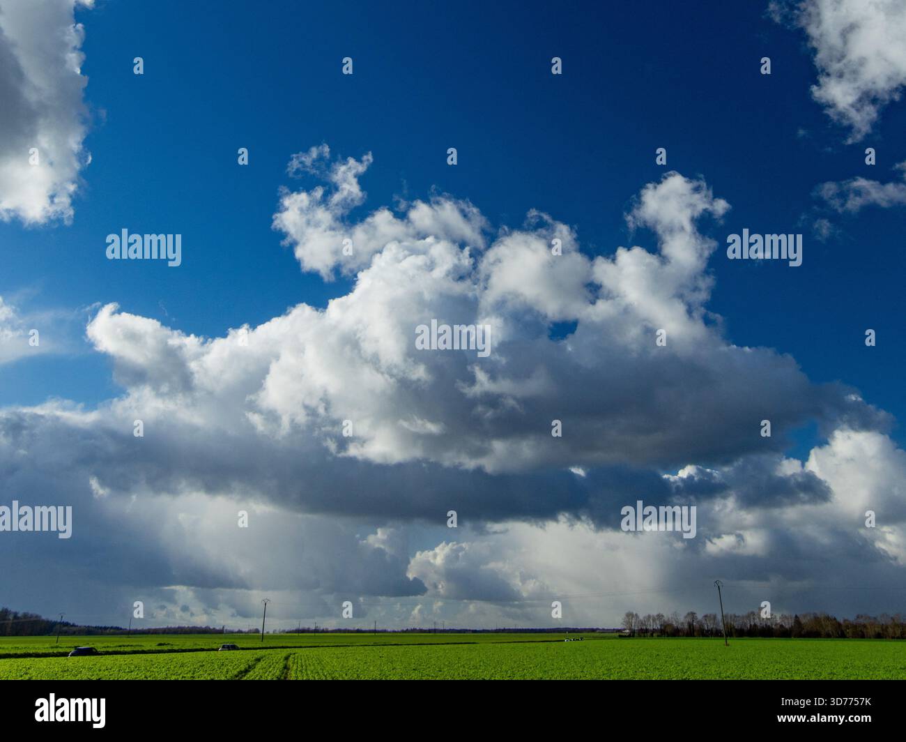 Sleet weather in Normandy, France on November 20, 2025. Photo by Mario ...