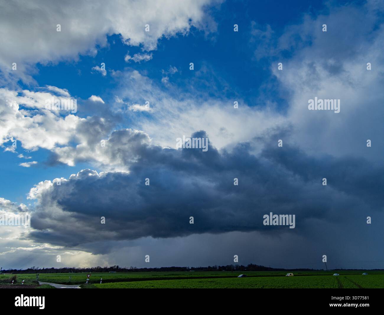 Sleet weather in Normandy, France on November 20, 2025. Photo by Mario ...