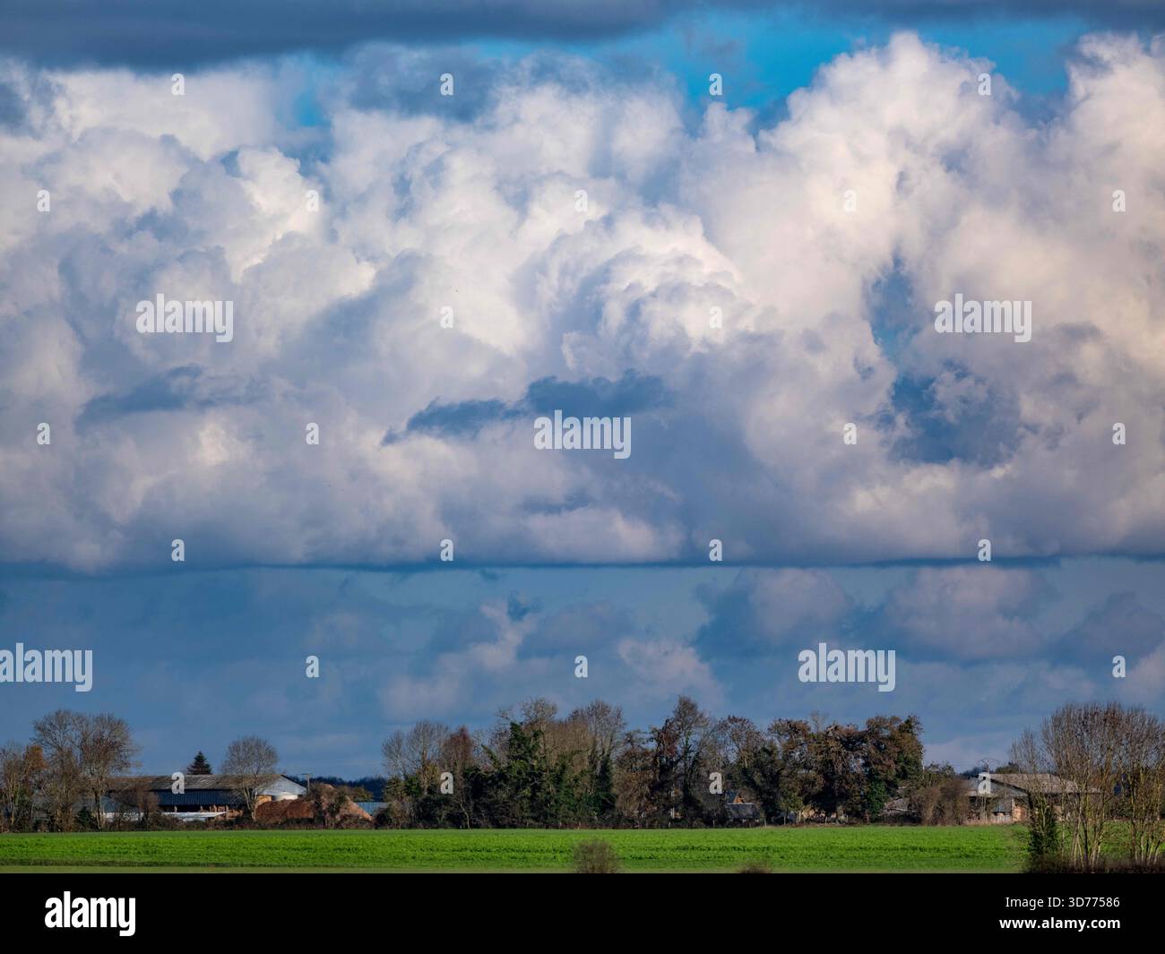 Sleet weather in Normandy, France on November 20, 2025. Photo by Mario ...