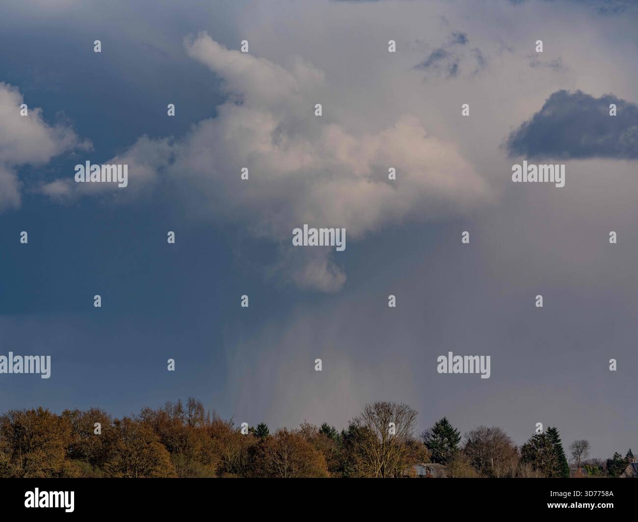 Sleet weather in Normandy, France on November 20, 2025. Photo by Mario ...