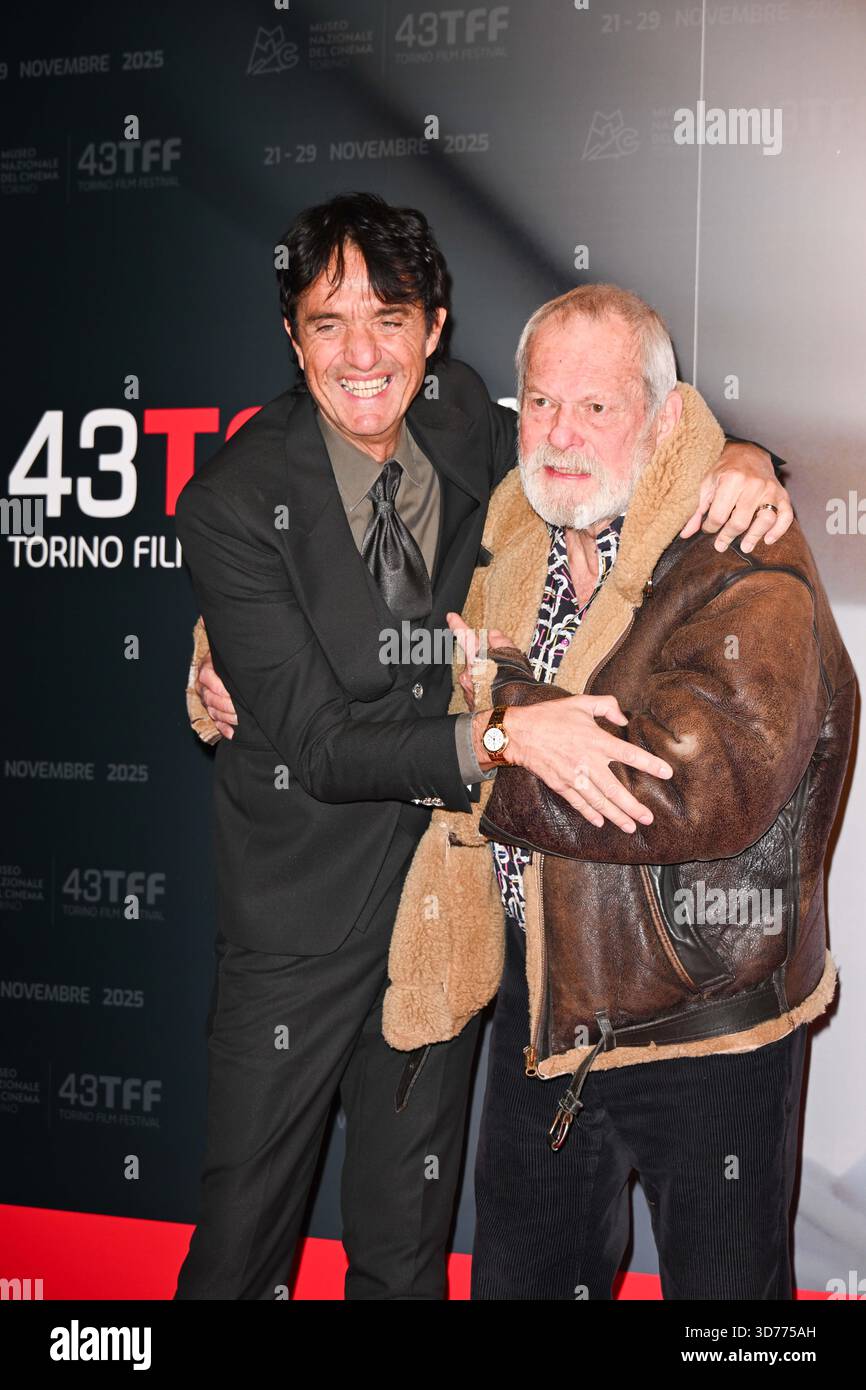 43 Turin Film Festival 2025, Day 3 - Photocall Terry Gilliam Star of the Mole In the photo ...