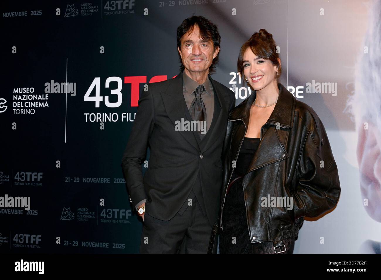 43rd Turin Film Festival 2025, Day 3 - Photocall Pictured: Giulio Base ...