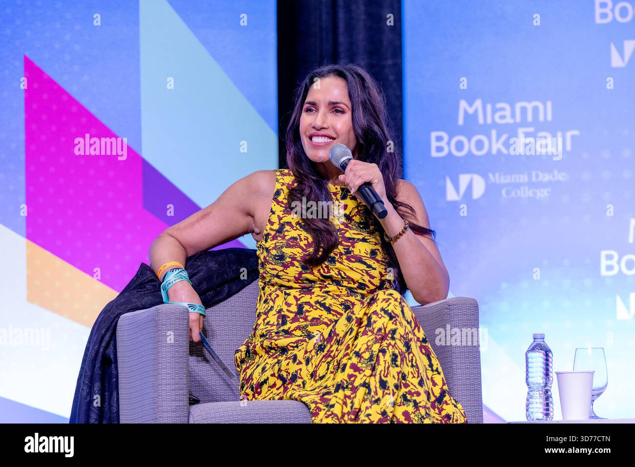 MIAMI, FL - NOV 22: American Television host and model Padma Lakshmi is ...