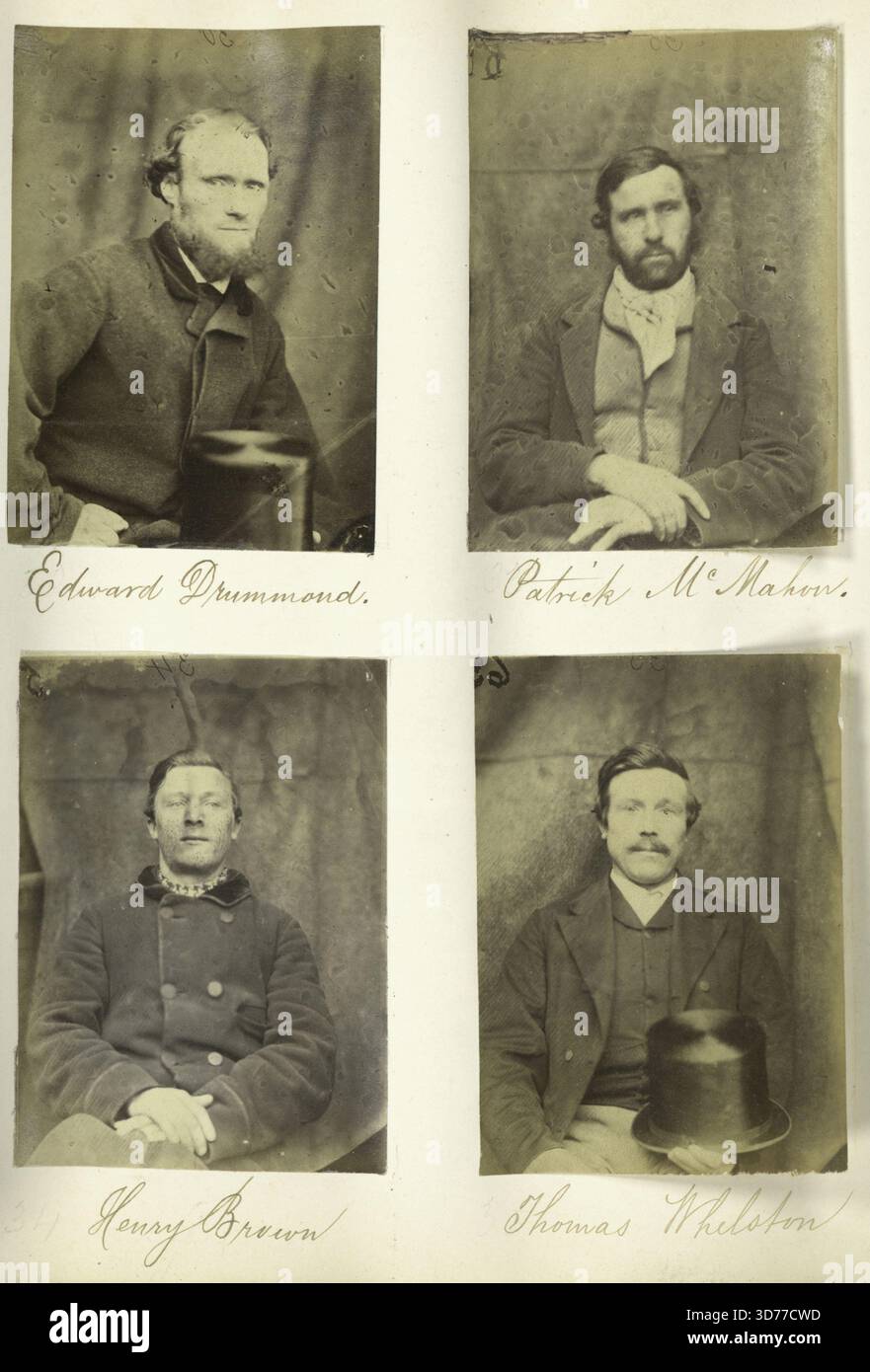 Edward Drummond, Patrick McMahon, Henry Brown, and Thomas Whilston ...