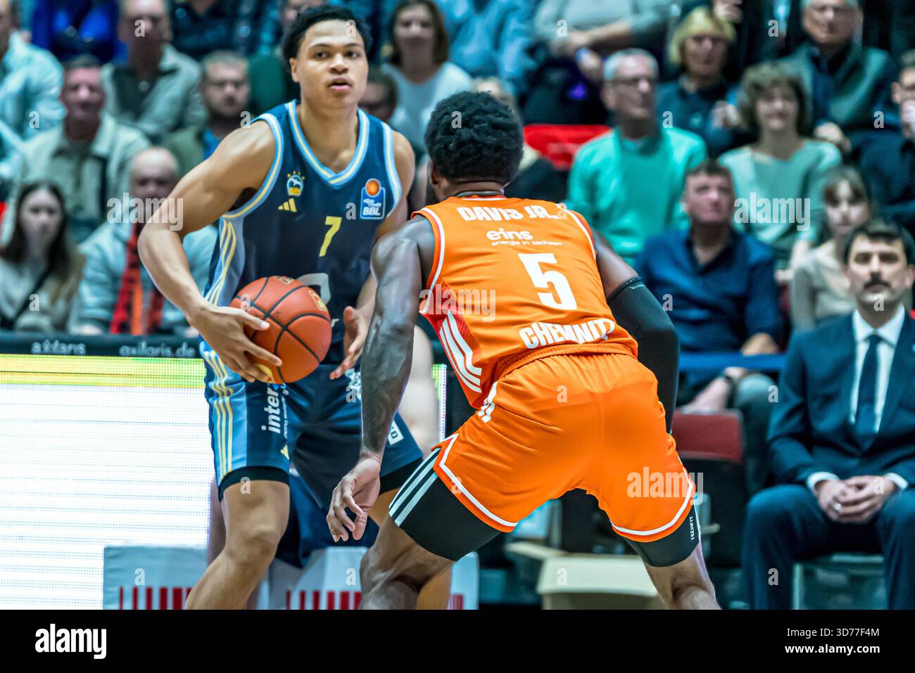 Chemnitz, Germany November 23, 2025: 1.BBL - 2025/2026 - Niners ...