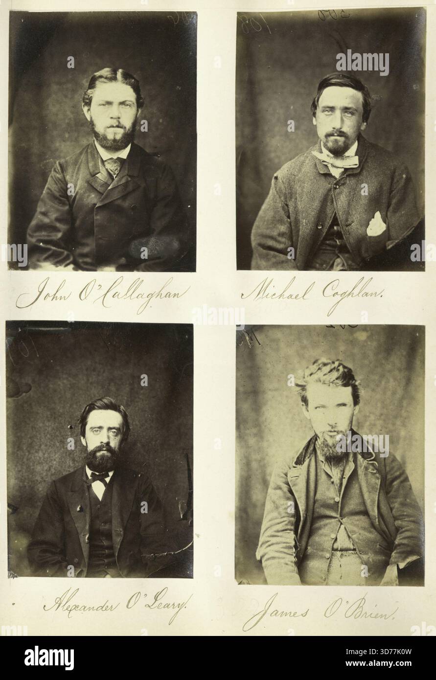 John O'Callaghan, Michaes Coghlan, Alexander O'Leary, and James O'Brien ...
