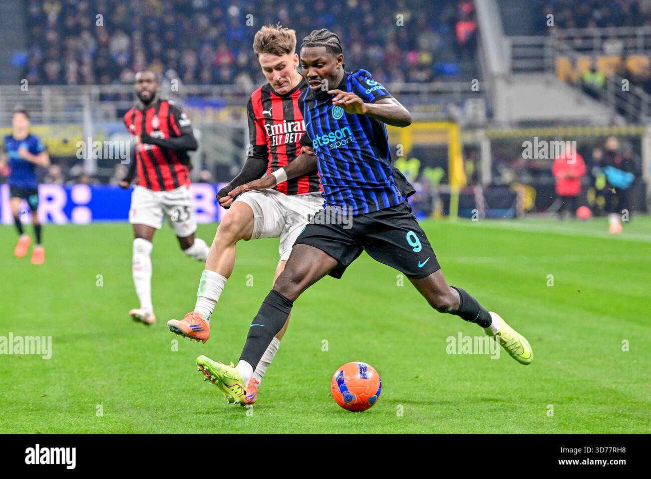 Marcus Thuran of Inter during Inter - FC Internazionale vs AC Milan, Italian soccer Serie A ...