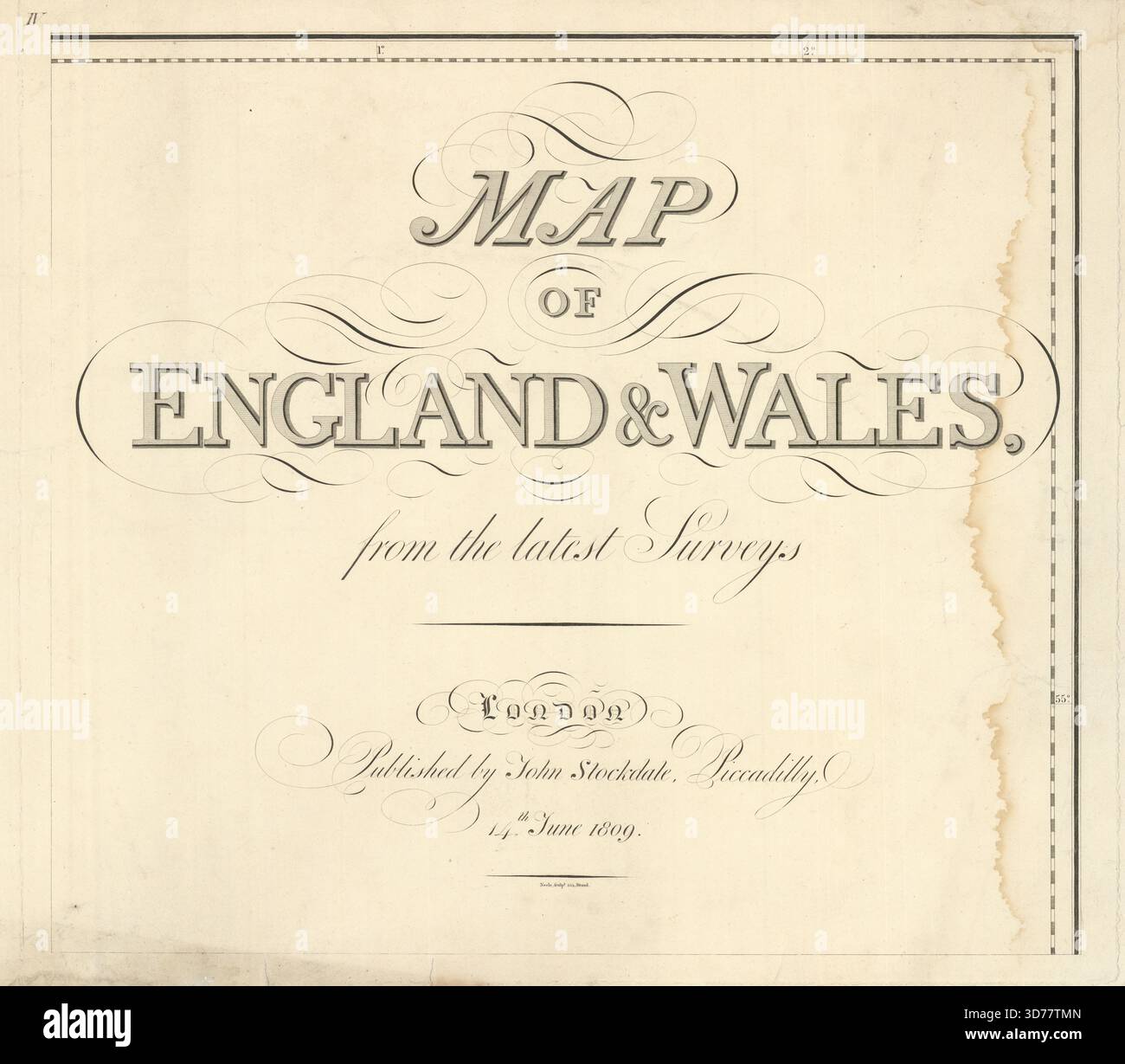 Map england wales from hi-res stock photography and images - Alamy