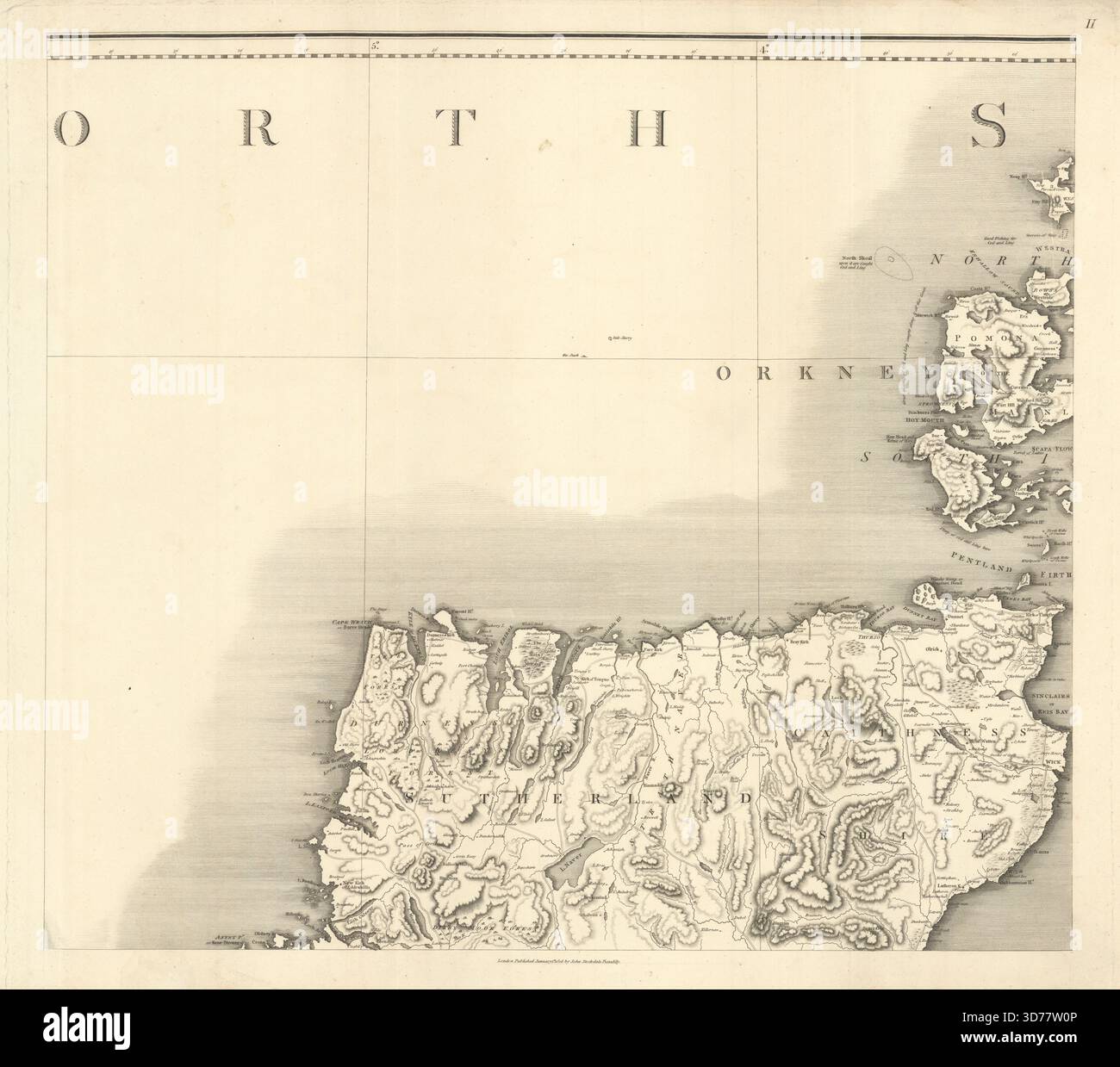 #2 North Scottish Highlands & Orkney. Sutherland Caithness. Stockdale ...