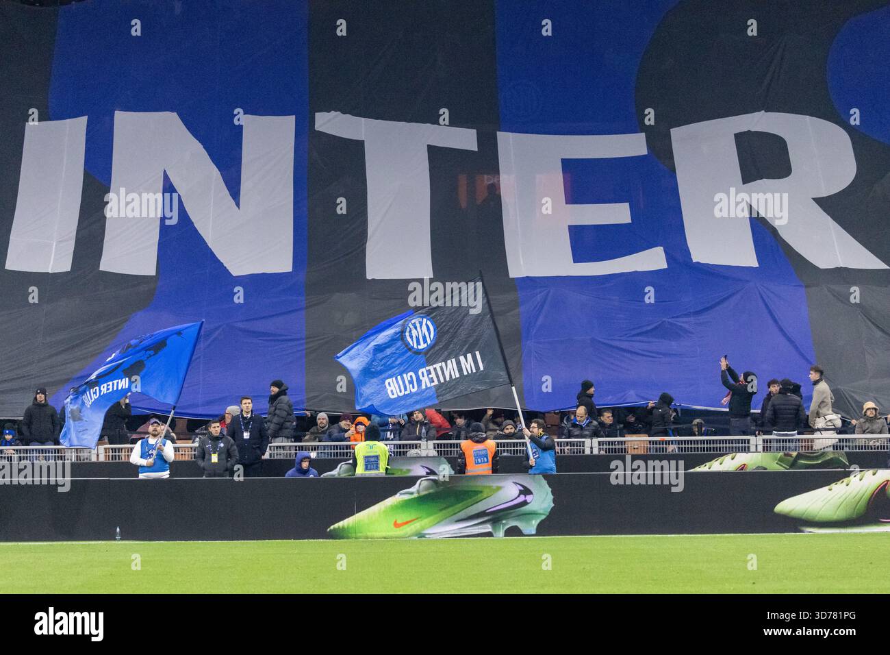 flags fc internazionale during serie A match Fc Internazionale vs AC Milan serie A - Milan ...