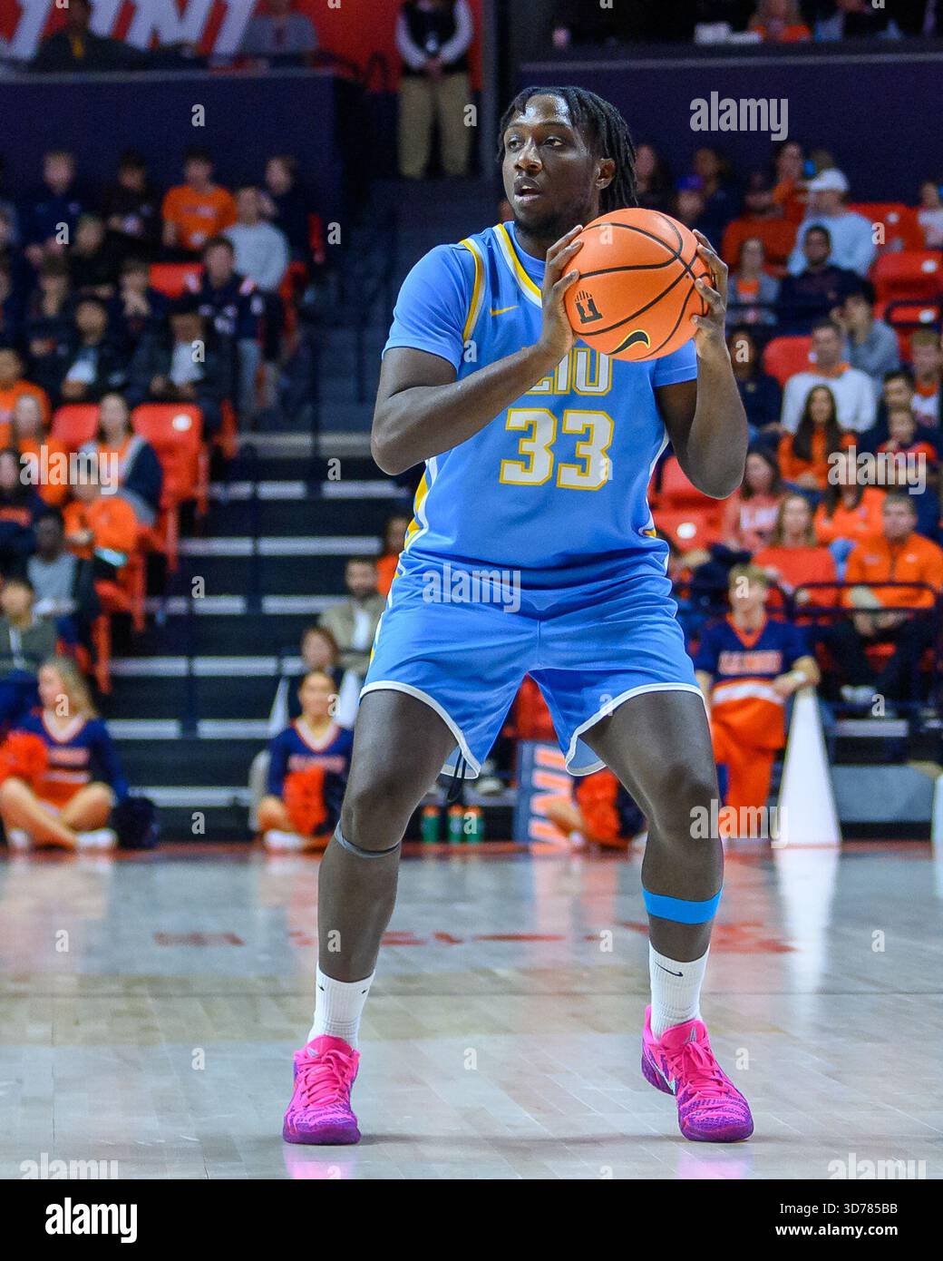 Long Island's Jamal Fuller during the first half of an NCAA college ...