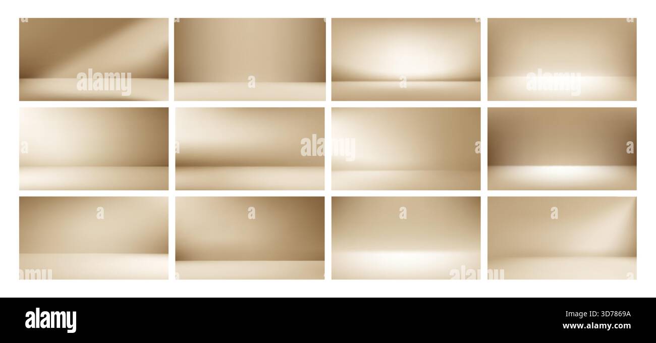 Wall panel warm light Cut Out Stock Images & Pictures - Alamy