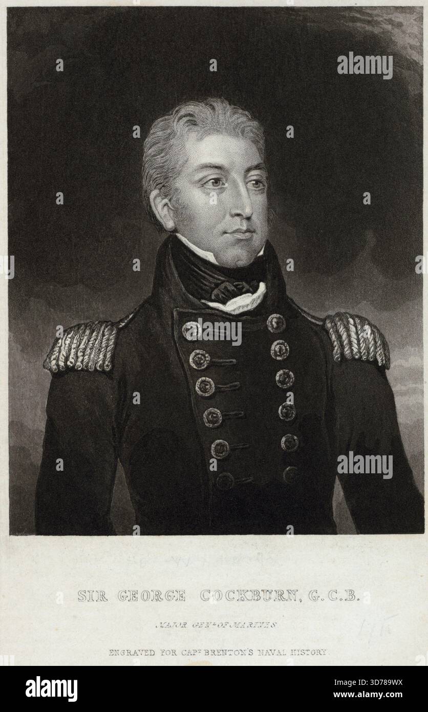 Sir George Cockburn, G.C.B., Maj. Gen'l of Marines, 1880., 1880., New ...