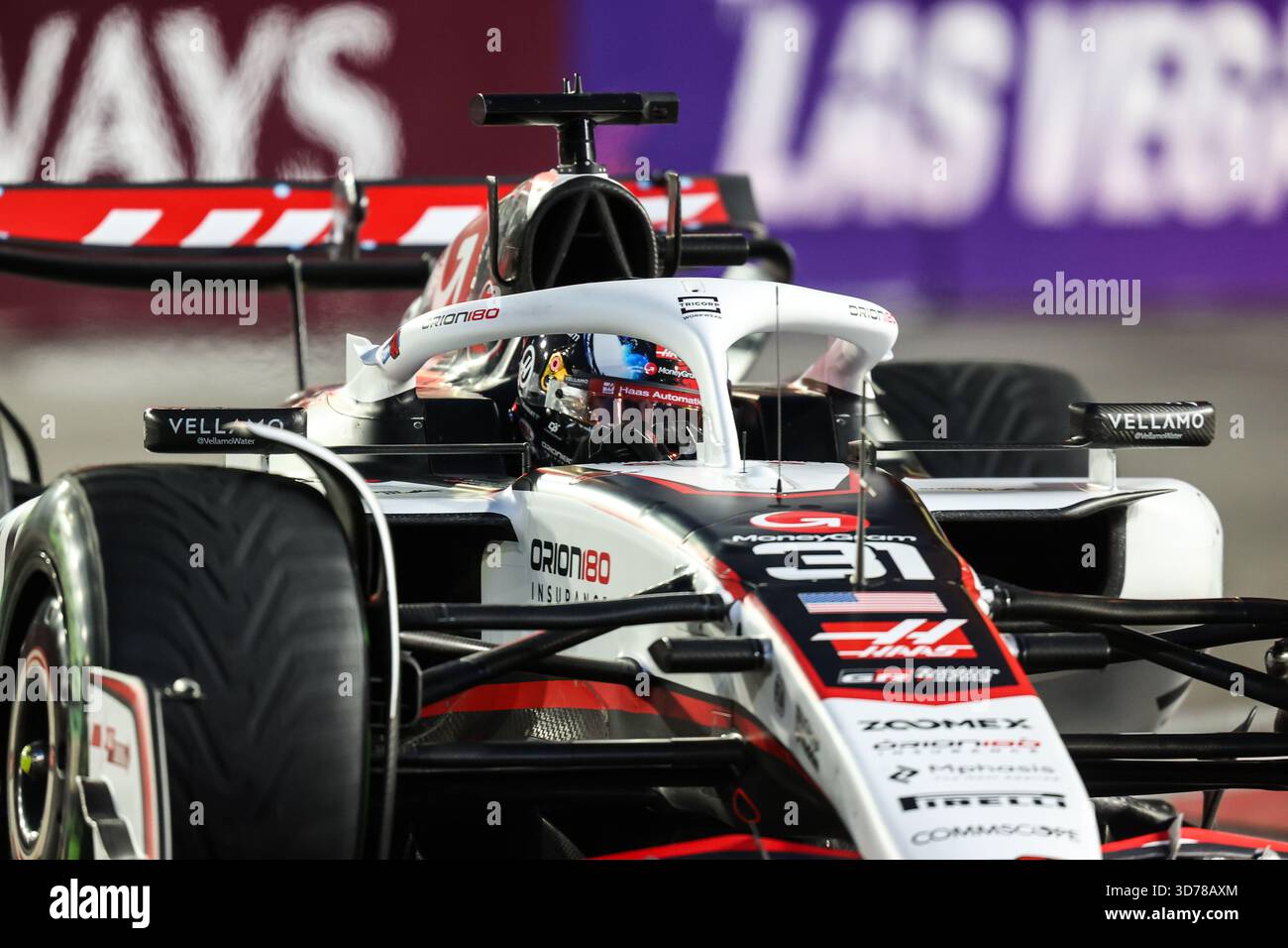 November 21, 2025: MoneyGram Haas F1 Team, Ferrari driver Esteban Ocon ...