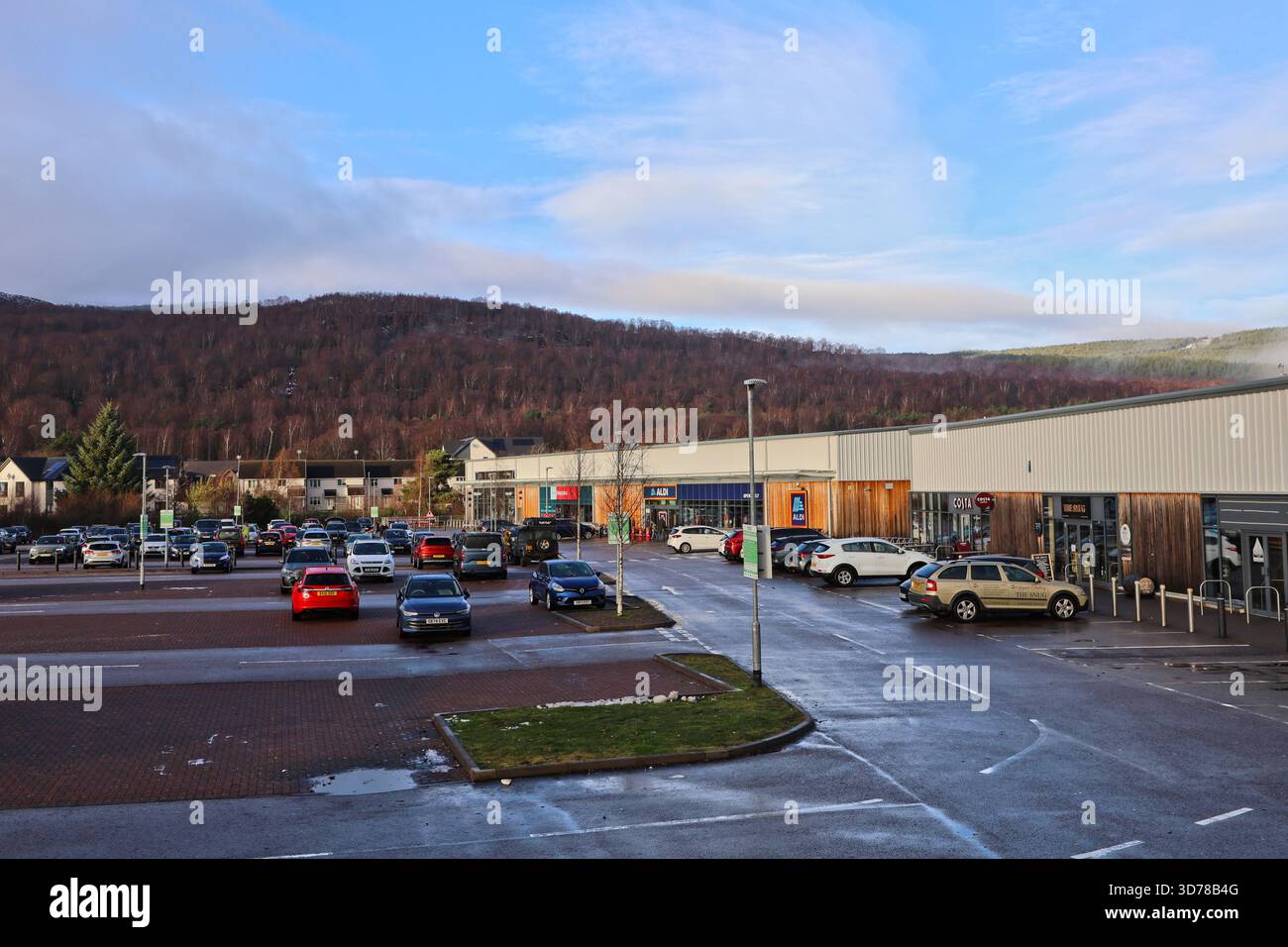 Aviemore Retail Park Aviemore Scotland November 2025 Stock Photo - Alamy