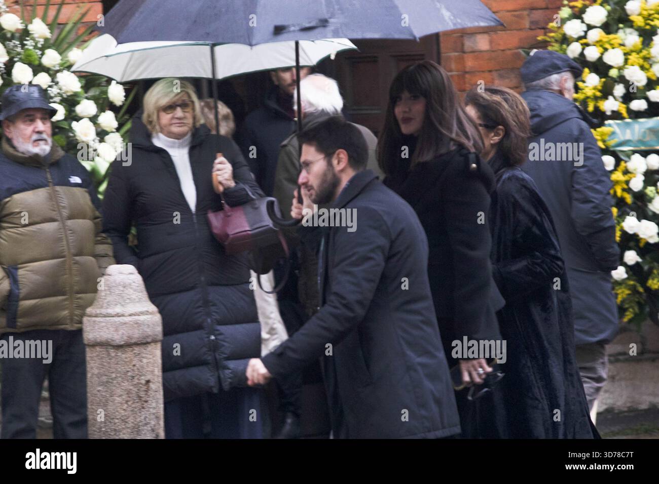 Milan, Funeral of Ornella Vanoni in the church of San Marco in the ...