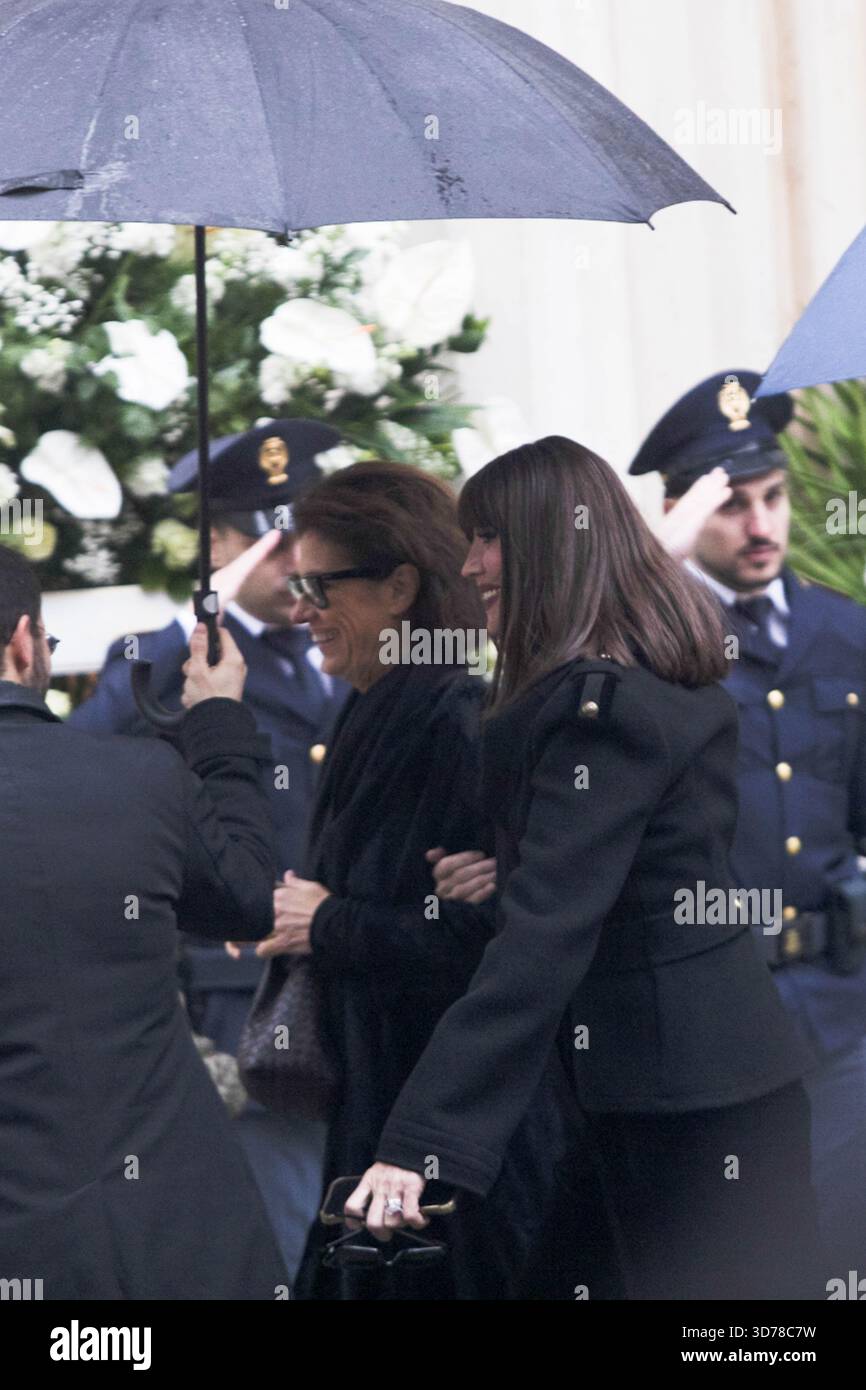 Milan, Funeral of Ornella Vanoni in the church of San Marco in the ...
