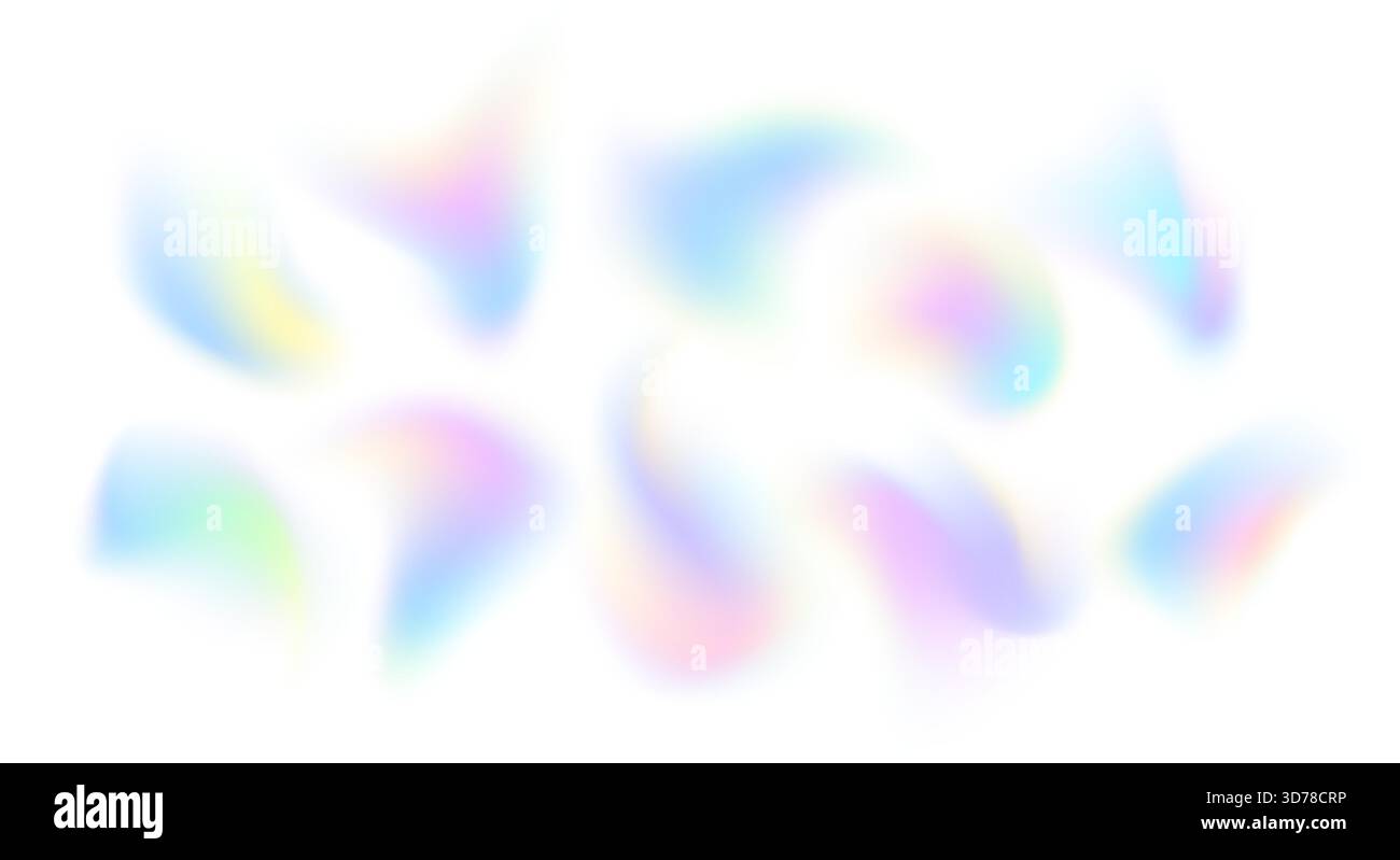 Organic abstract blurry shapes Stock Vector Images - Alamy