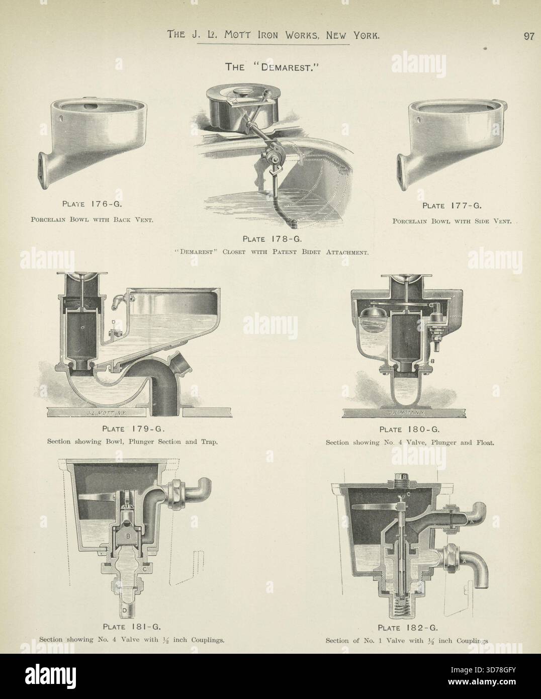 The 'Demarest.' catalog issued in 1888 by J.L. Mott Iron Works ...