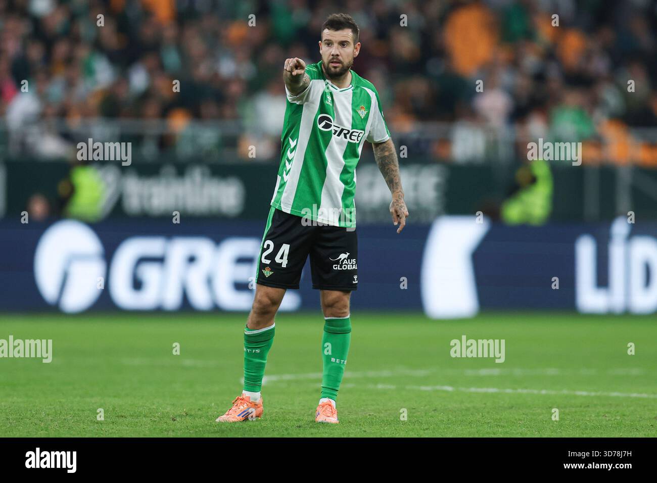 Aitor Ruibal of Real Betis during the La Liga EA Sports match between ...