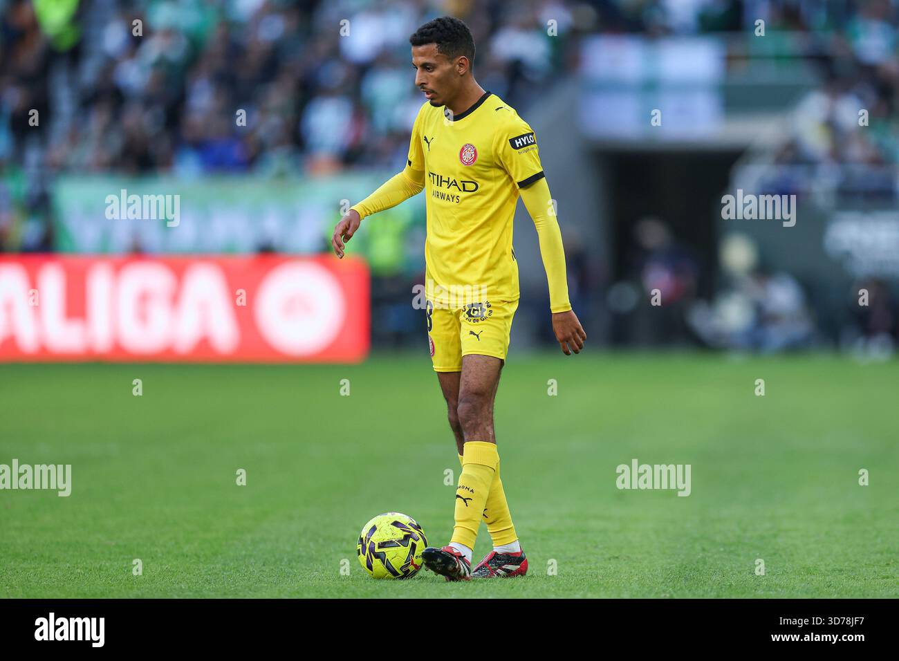 Azzedine Ounahi of Girona FC during the La Liga EA Sports match between ...
