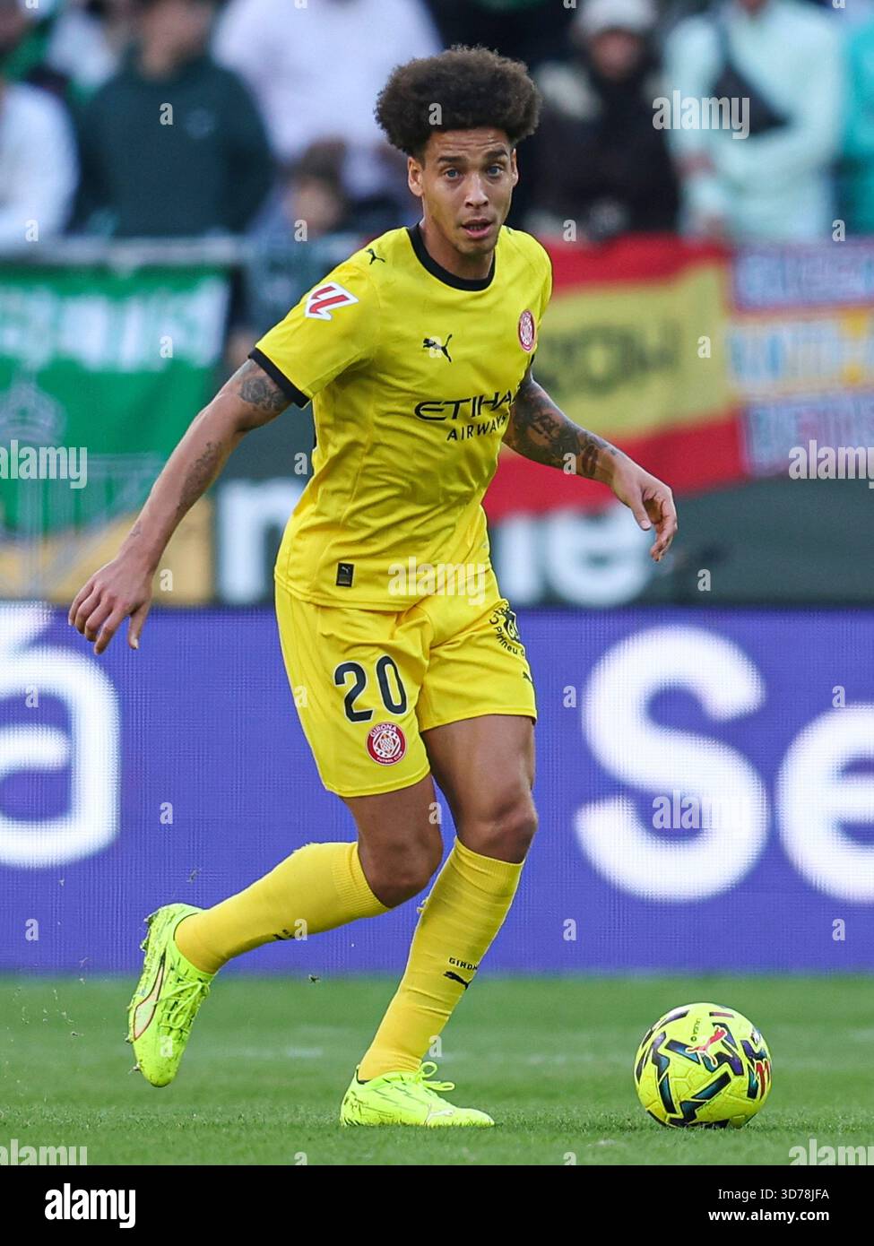 Axel Witsel of Girona FC during the La Liga EA Sports match between ...