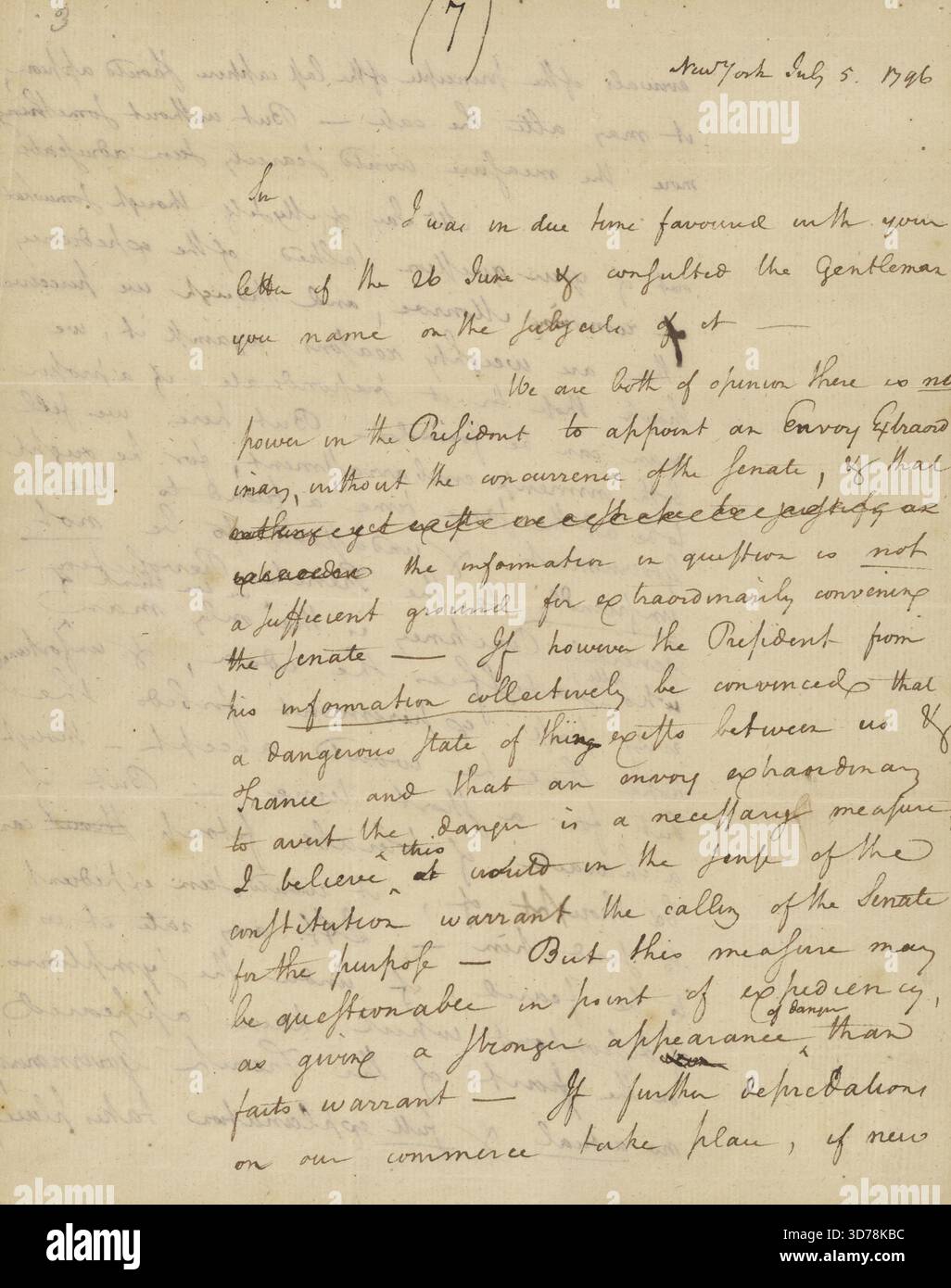 George washingtons farewell address hi-res stock photography and images ...