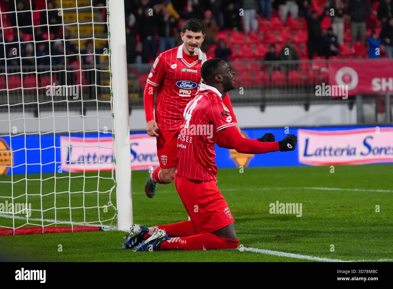 Pedro Obiang goal celebrate during the Italian championship Serie B ...