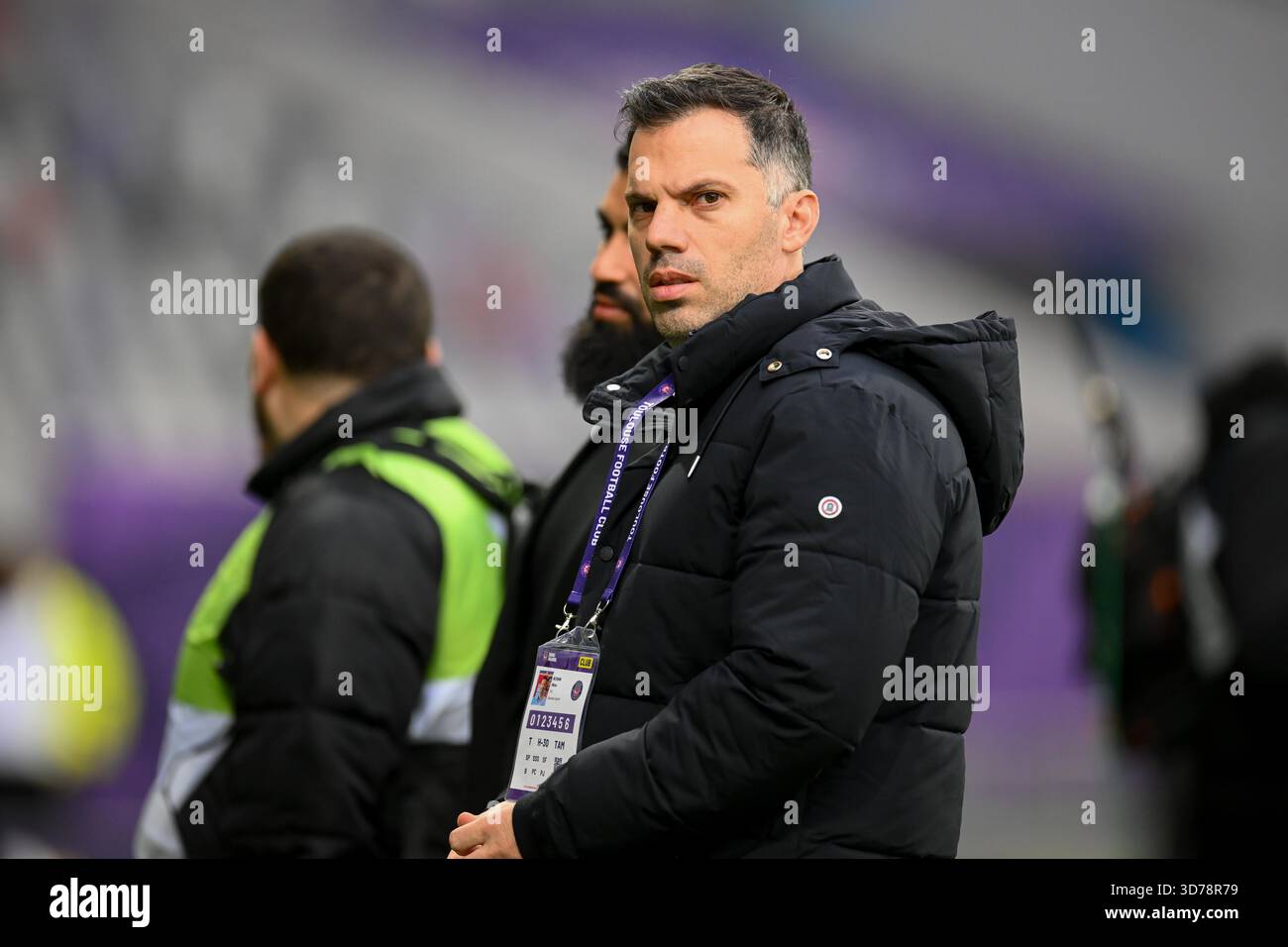 Viktor Bezhani of Toulouse Football Club during the Ligue 1 McDonald's ...