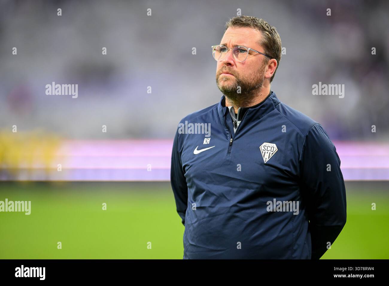 Romain Hequet of SCO Angers during the Ligue 1 McDonald's match between ...