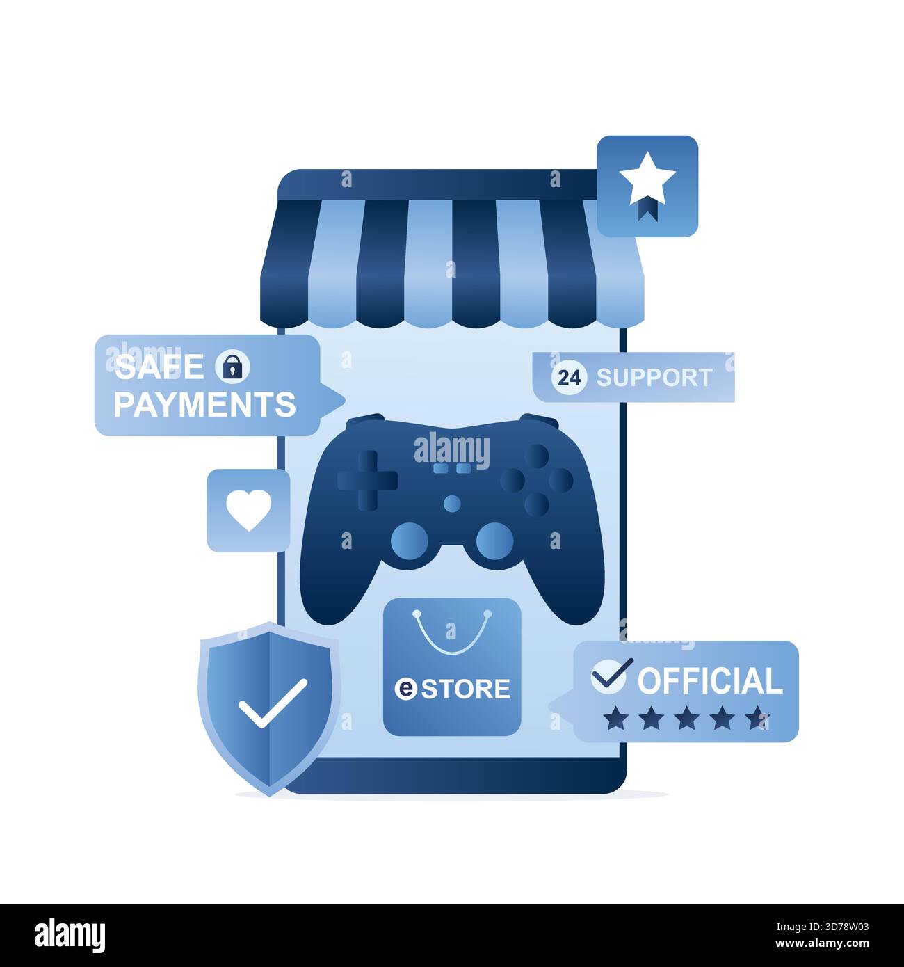 Game app purchase Cut Out Stock Images & Pictures - Alamy