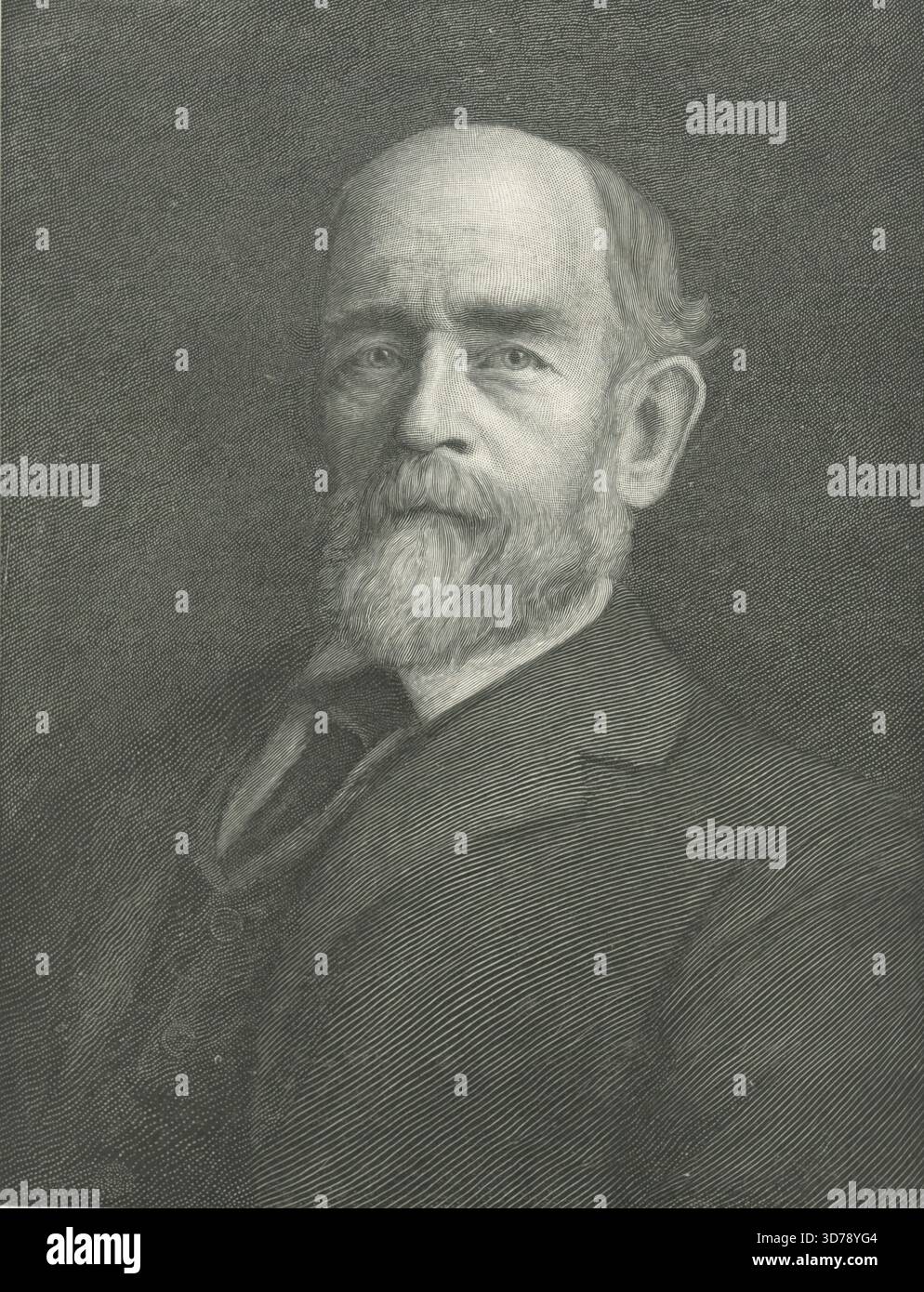 Engraving of Henry George, drawn and engraved by Peter Aitken. Created ...