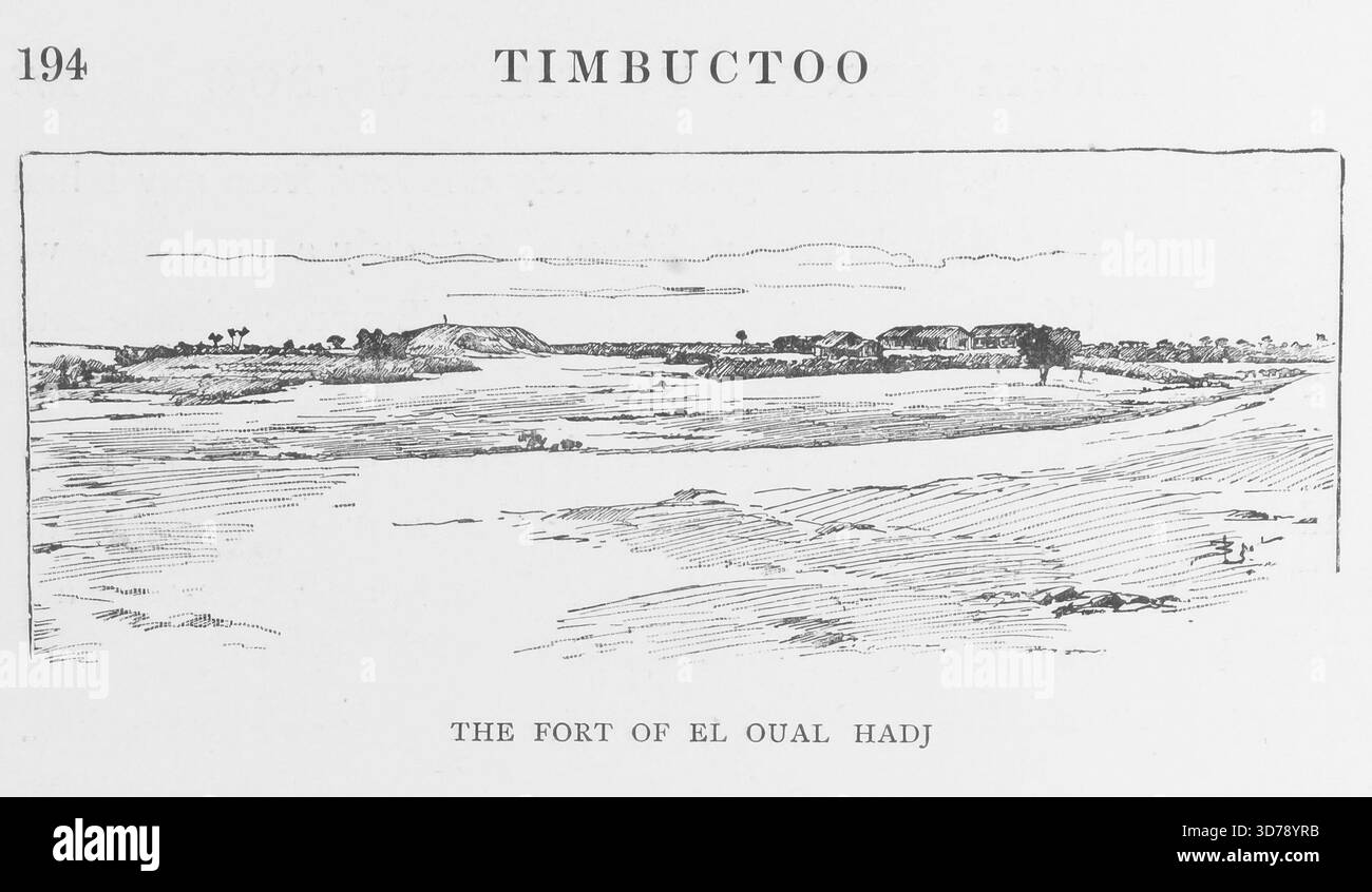 The fort of El Oual Hadj, 1897., 1897., London. Publisher, W. Heinemann ...