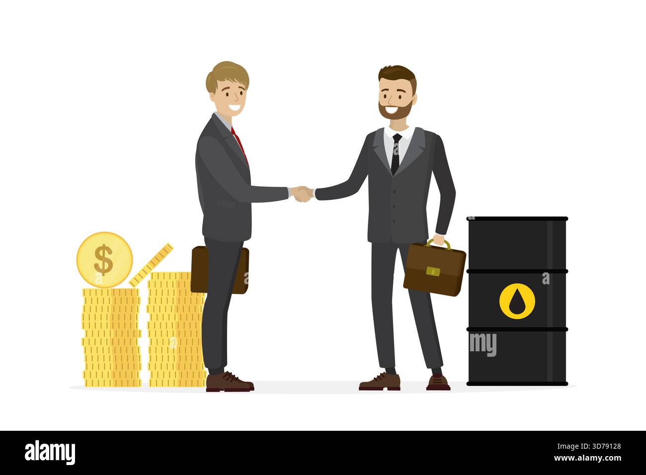 Industrial negotiations Cut Out Stock Images & Pictures - Alamy