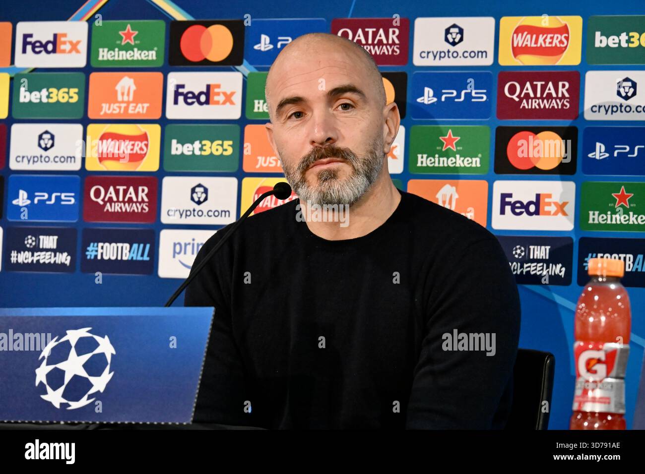 London, UK. Chelsea FC Head Coach Enzo Maresca, spoke to the media ...