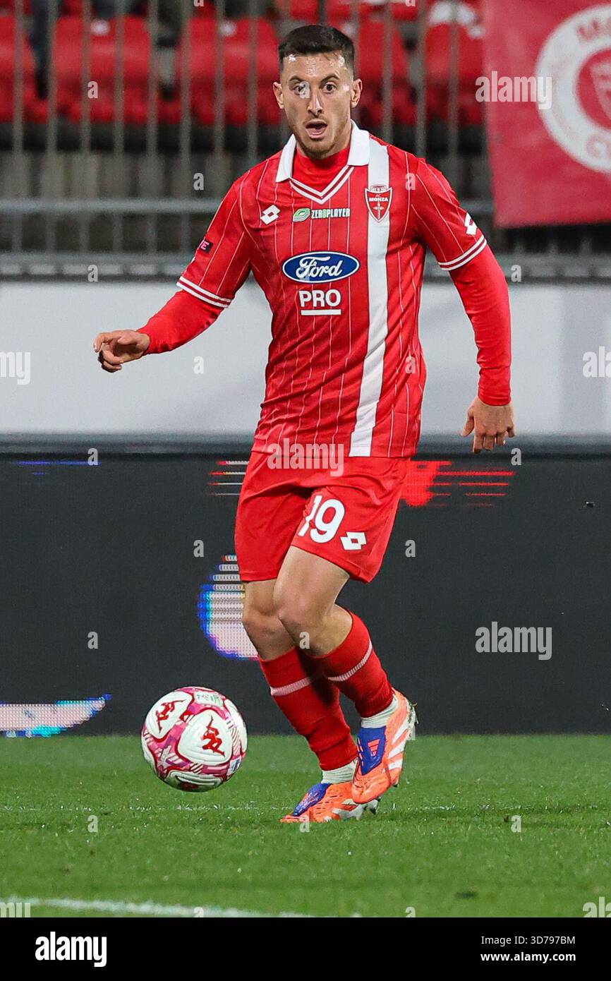 Birindelli Samuele during AC Monza vs Cesena FC, Italian soccer Serie B ...