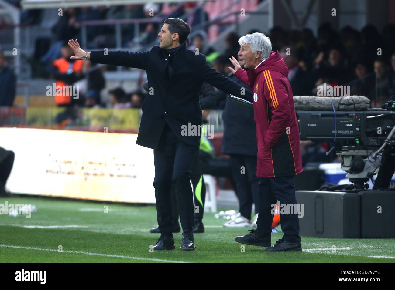 23.11.2025 Cremonese vs Roma (Serie A) Sport; Calcio; 12° Giornata ...