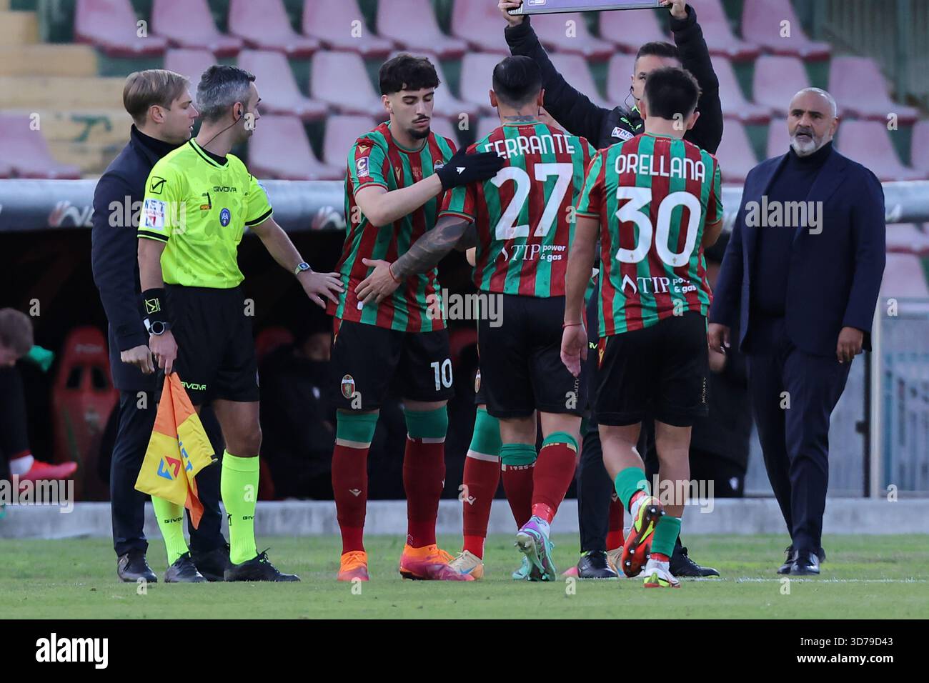 replacement Ferrante Jonathan Alexis with Leonardi Simone (ternana ...