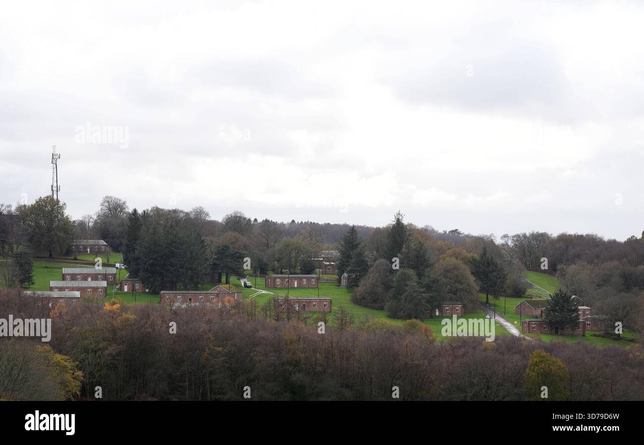 A general view of Crowborough Training Camp, East Sussex. The ...